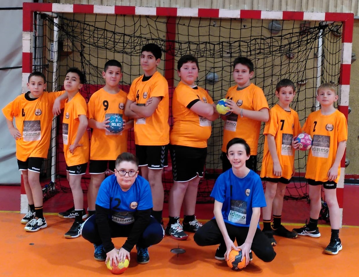 Nos Équipes – Handball Club Orange